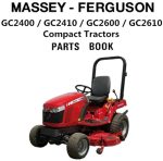 Massey Ferguson GC2400 / GC2410 / GC2600 / GC2610 Compact Tractors ...