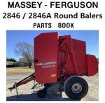 Massey Ferguson 2846 / 2846A Round Balers Parts Manual | A Factory ...