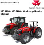 Massey Ferguson MF5700 Series 5708/5709/5710/5711 Tractors, MF6700 Series 6711/6712/6713 ...