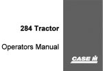 Case International Harvester 284 Tractor Operator’s Manual | A Factory ...