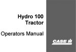 Case IH Hydro 100 Tractor Operator’s Manual | A Factory Manual Store