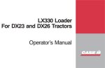 Case IH LX330 Loader Operator’s Manual | A Factory Manual Store